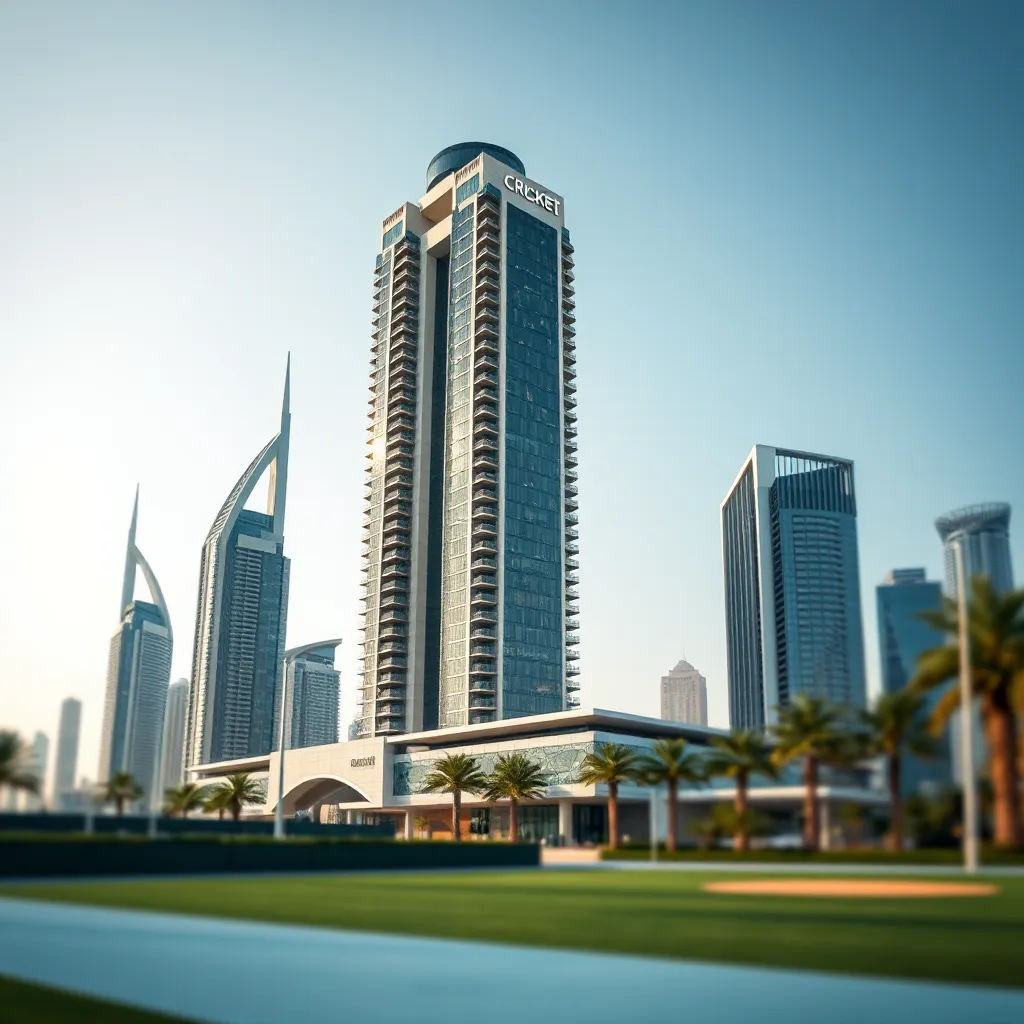 Cricket Tower: A New Era of Sports Living in Dubai